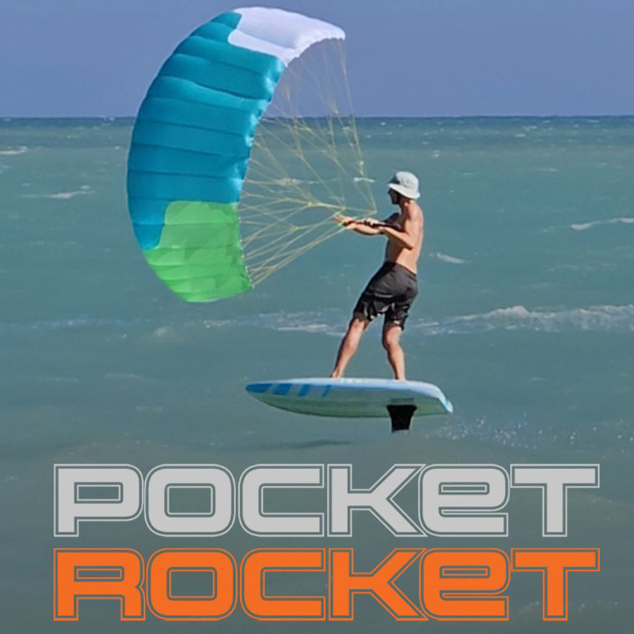 Ozone Pocket Rocket ParaWing | Wingboarding Wings | Ozone Kites